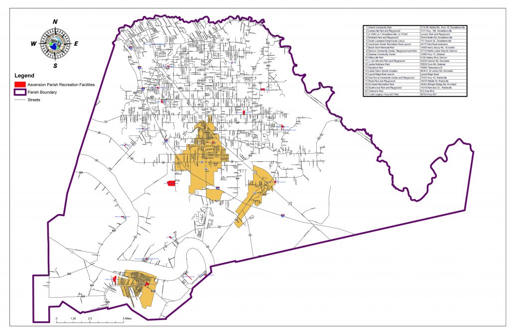 Recreation | Ascension Parish Government