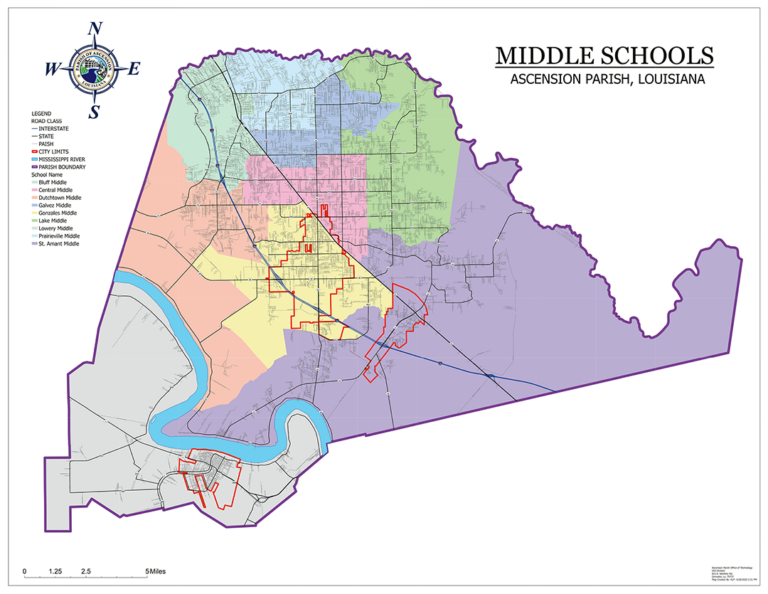 Schools Middle 2025 | Ascension Parish Government