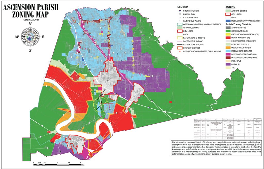 Zoning 2025 | Ascension Parish Government